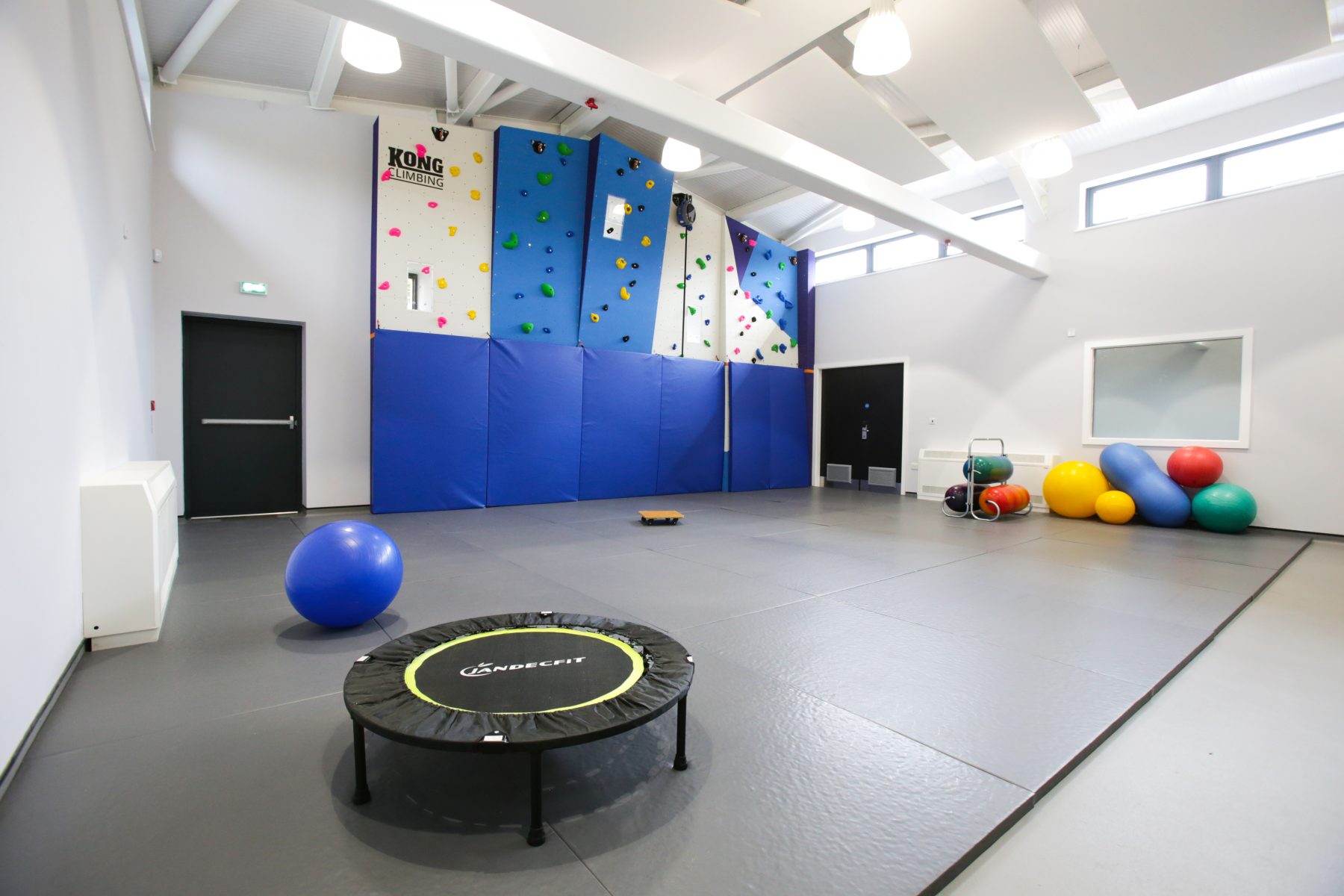 The Hub Climbing wall and equipment - Breckenbrough School