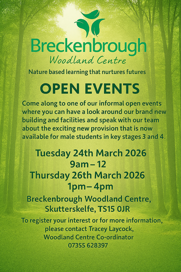 Woodland Centre Open Events - Breckenbrough School